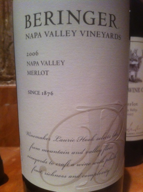 2006 Beringer Vineyards Merlot Napa Valley, USA, California, Napa ...