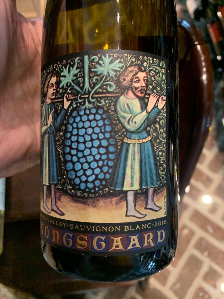 2018 Kongsgaard Sauvignon Blanc, USA, California, Napa Valley ...