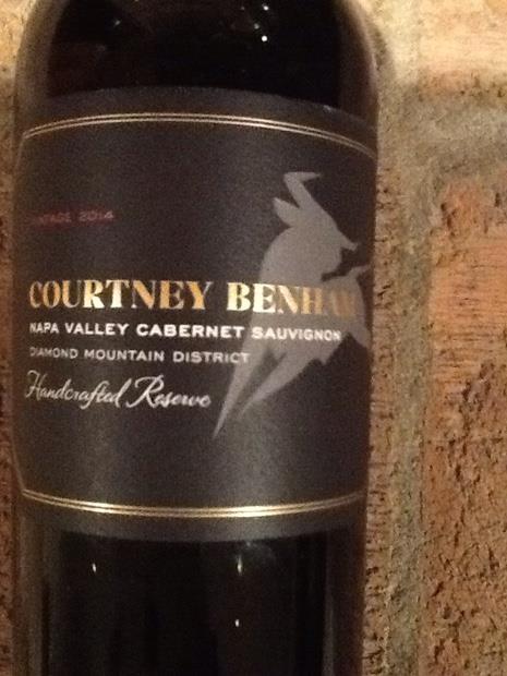 2014 Courtney Benham Cabernet Sauvignon Reserve Diamond Mountain, USA ...