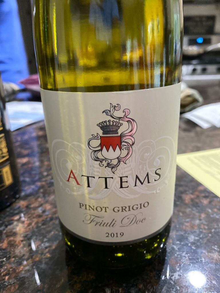2019 Attems Pinot Grigio, Italy, Friuli-Venezia Giulia, Friuli ...