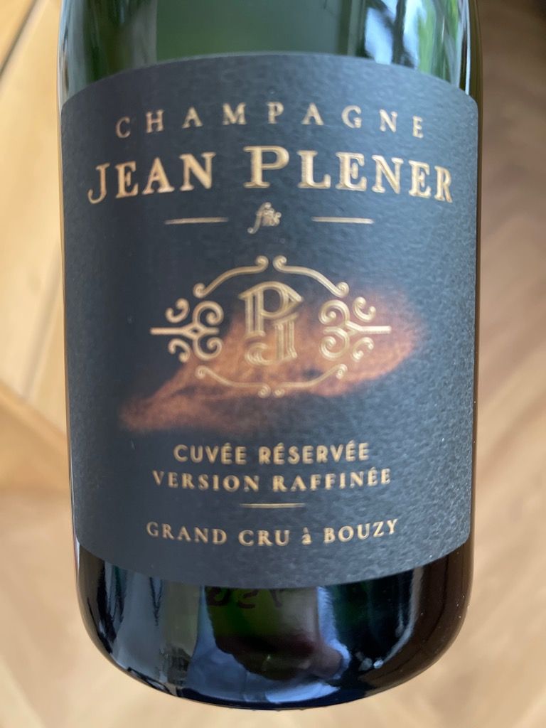 NV Jean Plener Fils Champagne Grand Cru Cuvée Réservée Version Raffinée ...