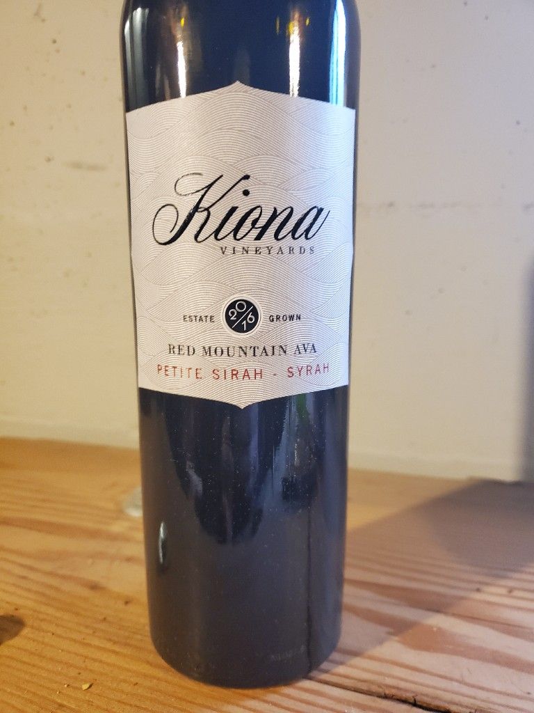 2016 Kiona Petite Sirah Kiona Vineyard, USA, Washington, Columbia ...