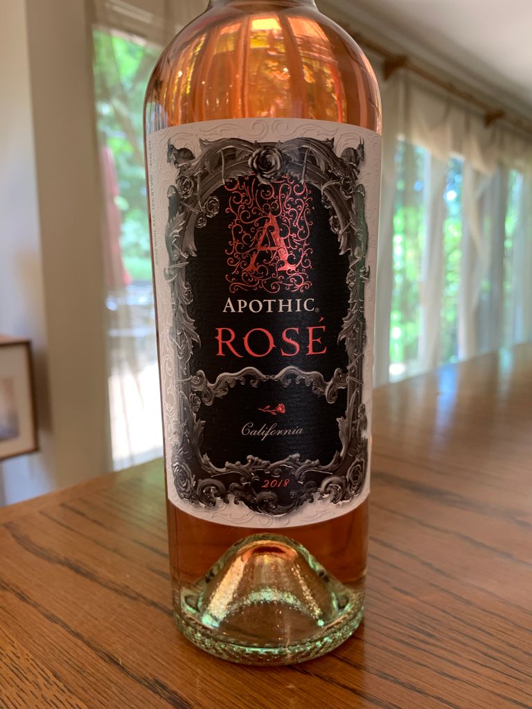 2018 Apothic Rosé, USA, California - CellarTracker