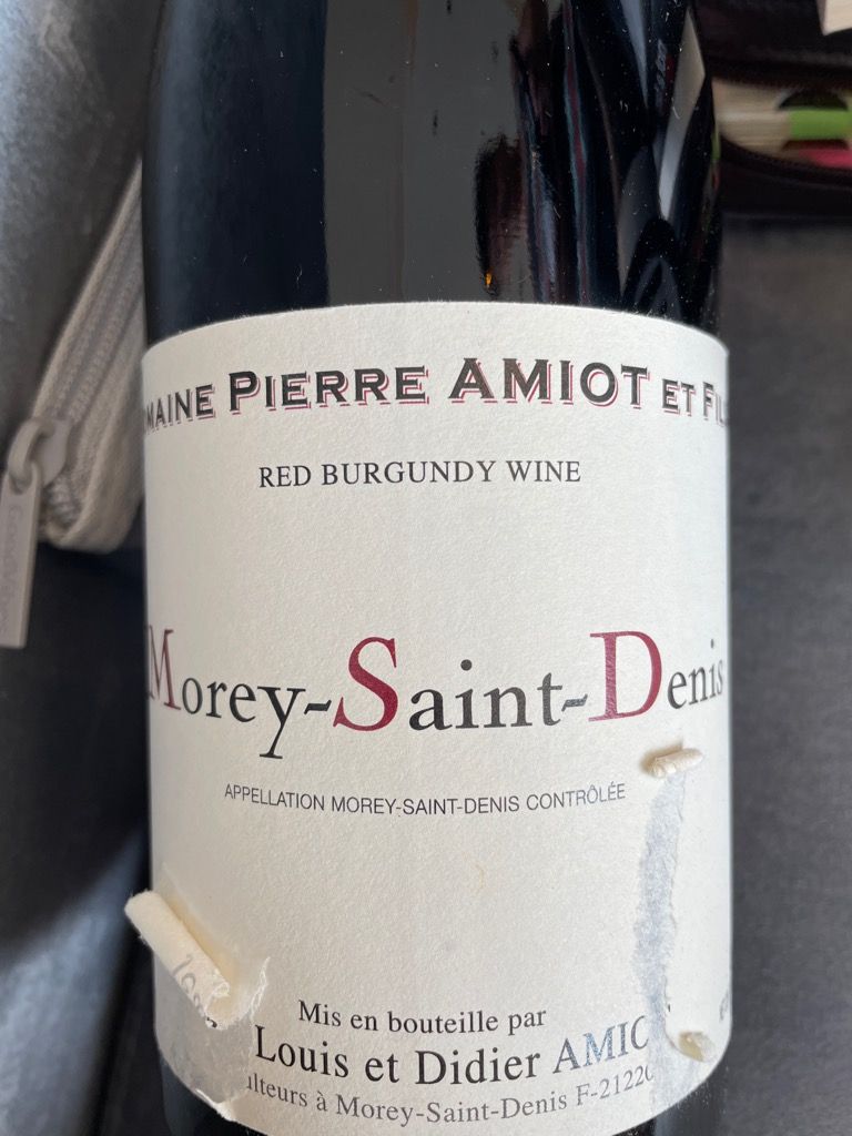 2020 Domaine Pierre Amiot et Fils Morey St. Denis Blanc, France ...