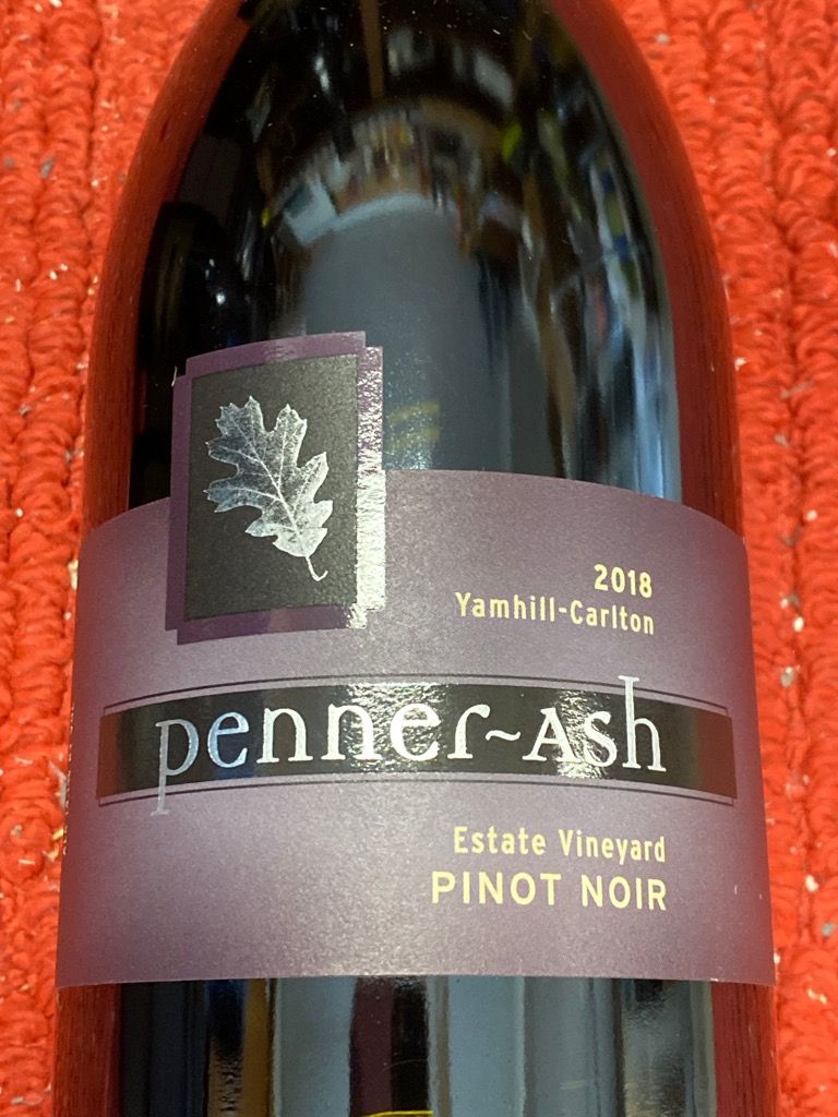 2018 Penner-Ash Pinot Noir Estate Vineyard, USA, Oregon, Willamette ...