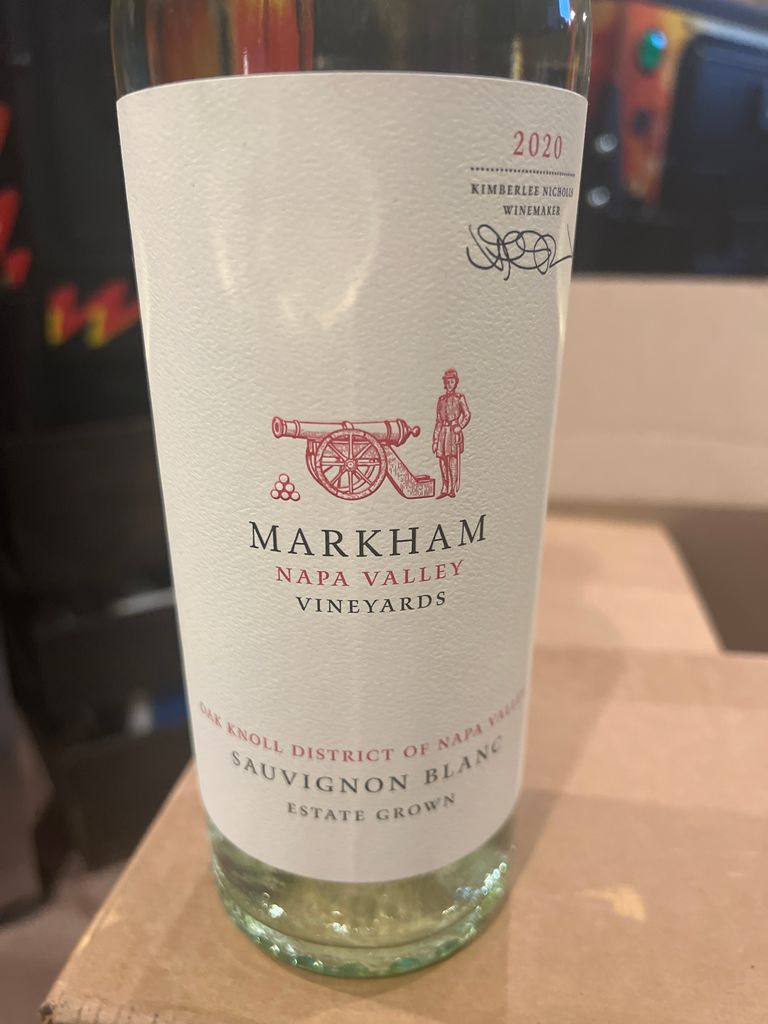2020 Markham Sauvignon Blanc, USA, California, Napa Valley - CellarTracker