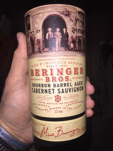 2016 Beringer Bros. Cabernet Sauvignon Bourbon Barrel Aged, USA ...