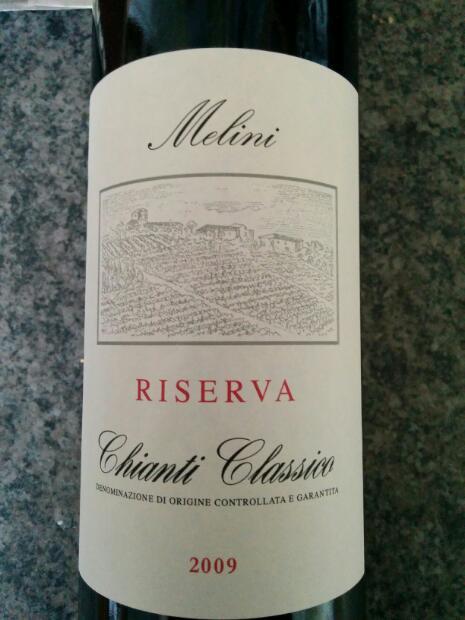 2009 Melini Chianti Classico Riserva, Italy, Tuscany, Chianti, Chianti ...