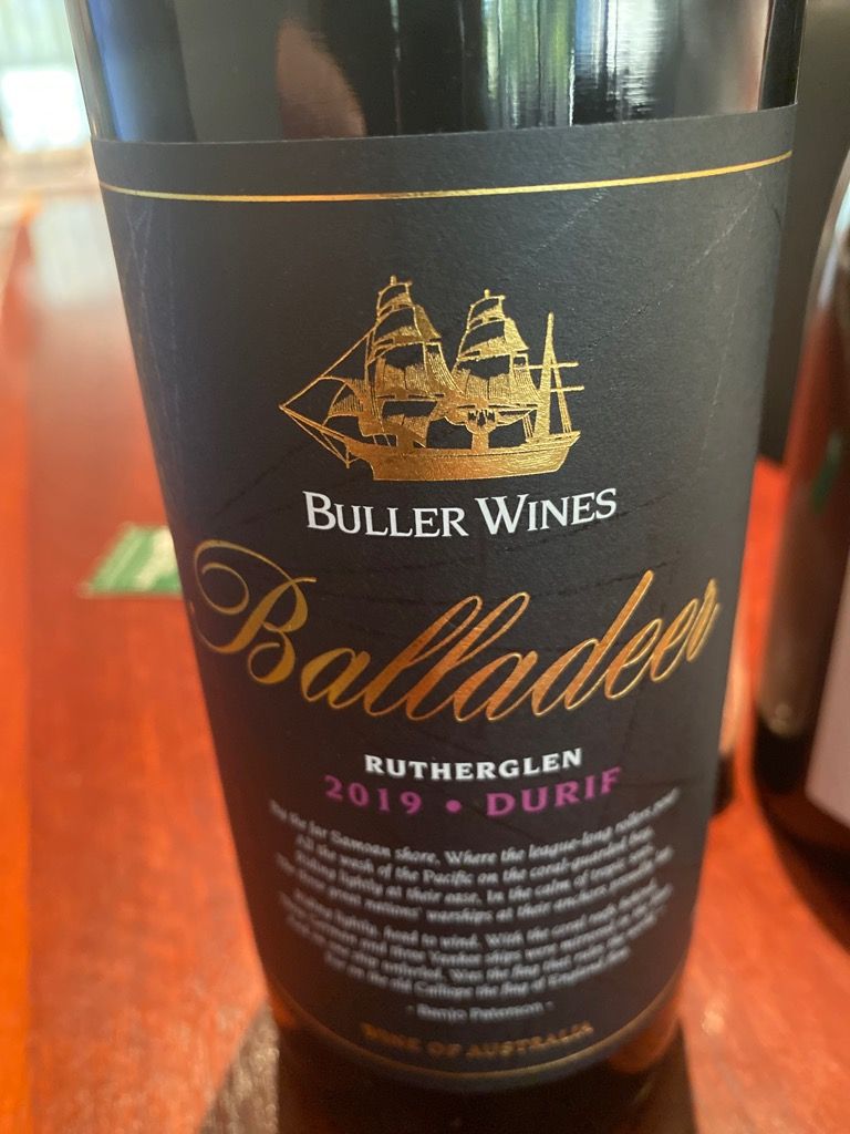 2021 Buller Durif Balladeer, Australia, Victoria, North East ...