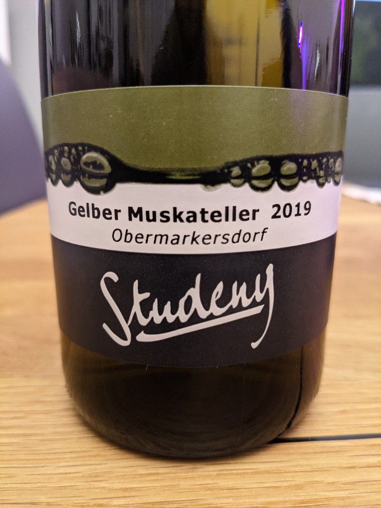 2016 Weingut Studeny Gelber Muskateller Classic, Austria ...