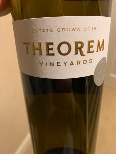 2018 Theorem Vineyards Sauvignon Blanc, USA, California, Sonoma County ...