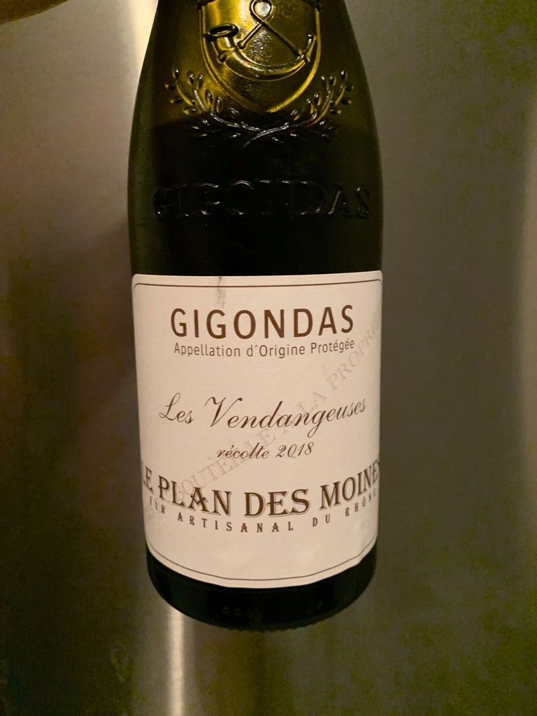 2020 Le Plan des Moines Gigondas Les Vendangeuses, France, Rhône ...