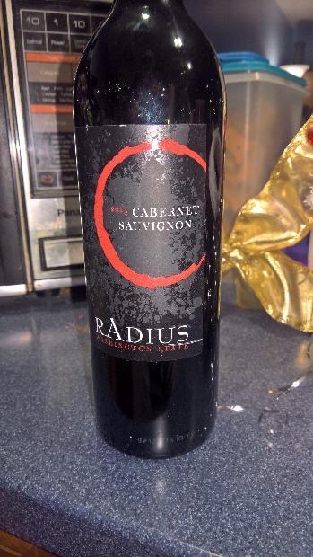 2015 Radius Cabernet Sauvignon, USA, Washington, Columbia Valley, Walla ...