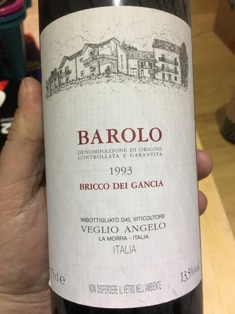 2003 Angelo Veglio Barolo Bricco Dei Gancia, Italy, Piedmont, Langhe ...