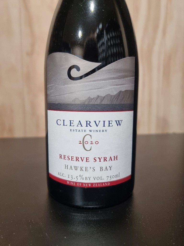 2020 Clearview Estate Syrah Reserve, New Zealand, North Island, Hawke's ...