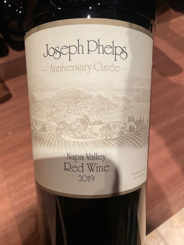2019 Joseph Phelps 50th Anniversary Cuvee, USA, California, Napa Valley - CellarTracker