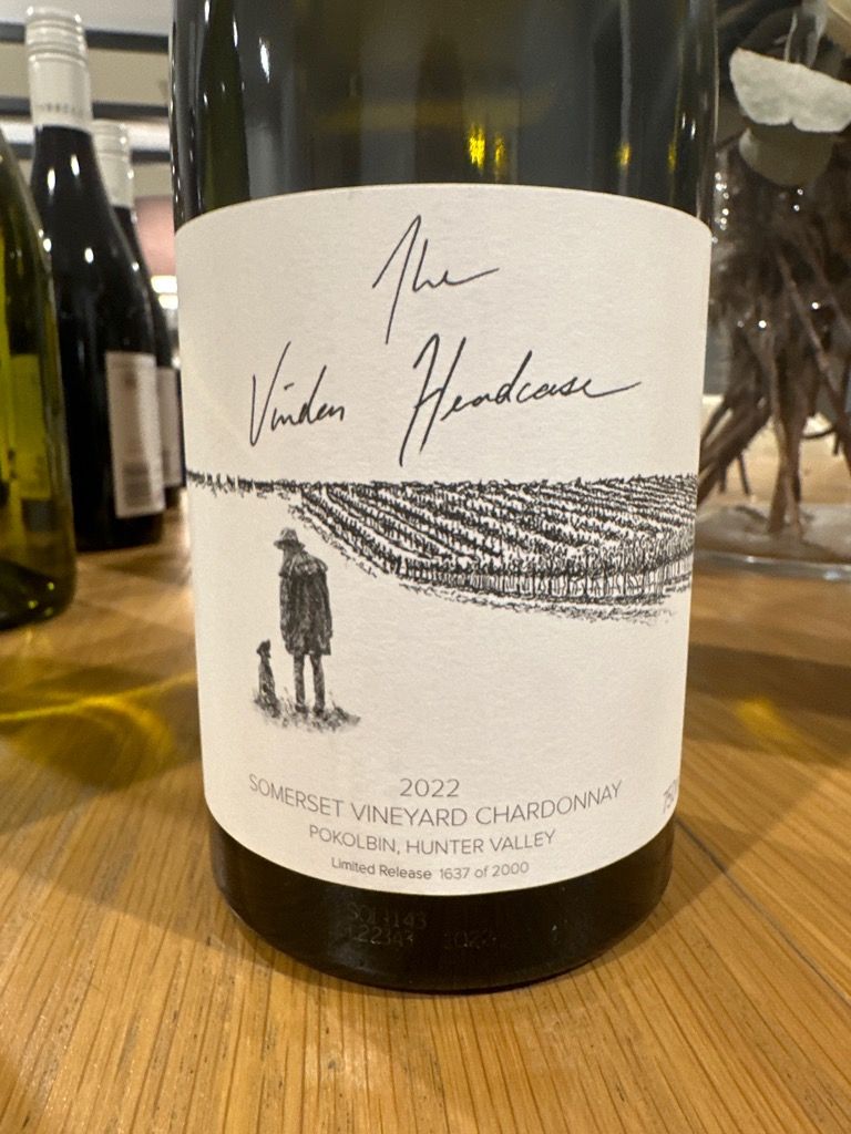 2023 Vinden Estate Chardonnay Somerset Vineyard, Australia, New South ...