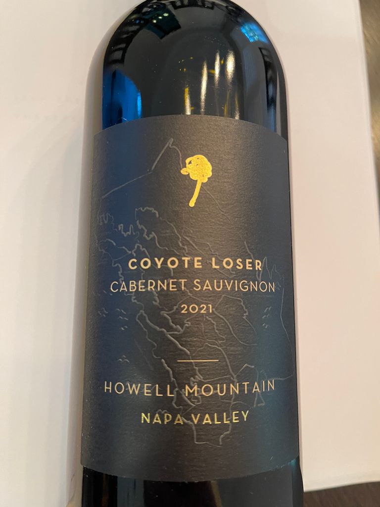 2021 The Vice Cabernet Sauvignon Coyote Loser, Batch 117, USA ...