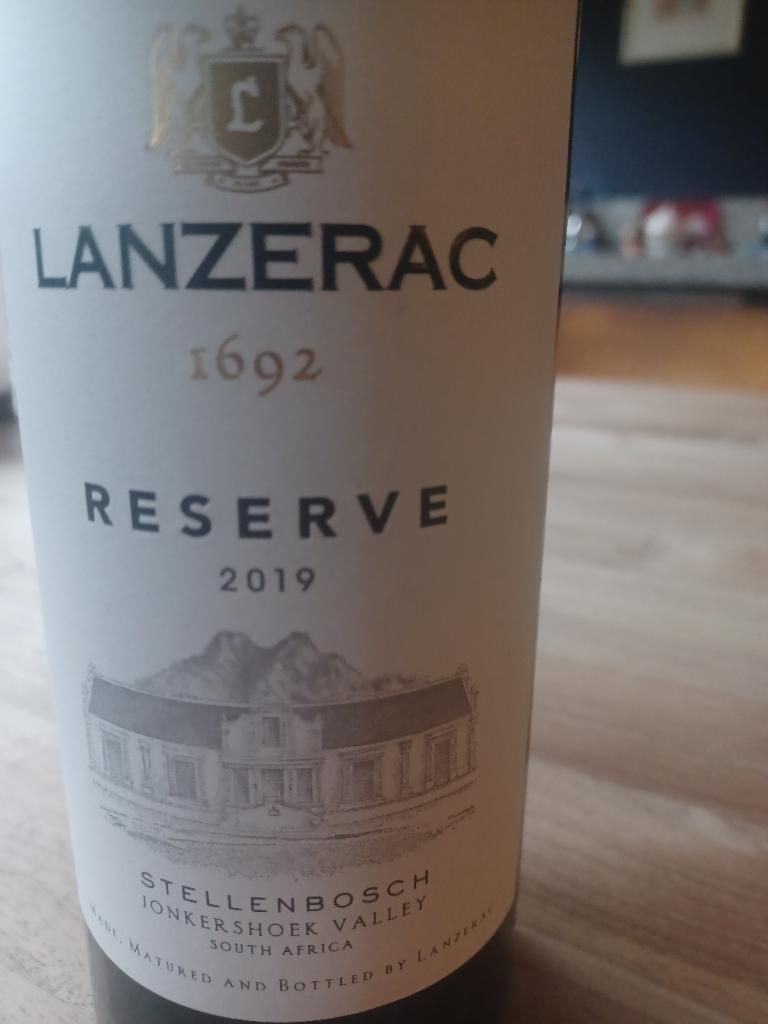 2019 Lanzerac Reserve, South Africa, Coastal Region, Stellenbosch ...