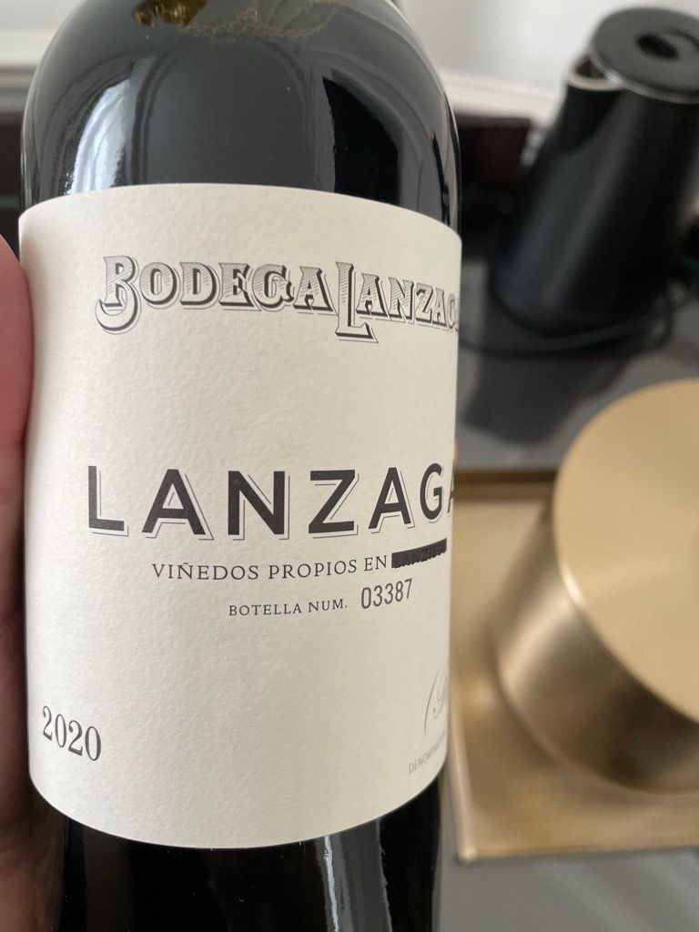 2020 Bodegas Lanzaga Rioja Lanzaga, Spain, La Rioja, Rioja - CellarTracker