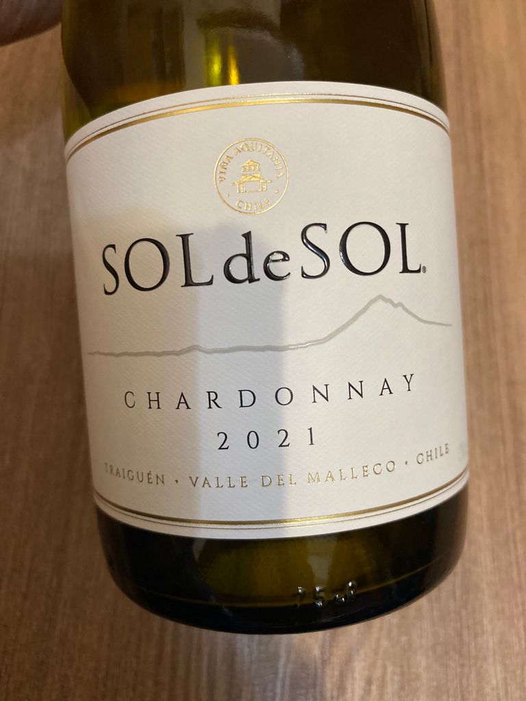 2021 Viña Aquitania Chardonnay Sol de Sol, Chile, Malleco Valley ...