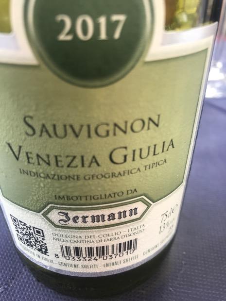 2017 Jermann Sauvignon, Italy, Friuli-Venezia Giulia, Venezia Giulia ...