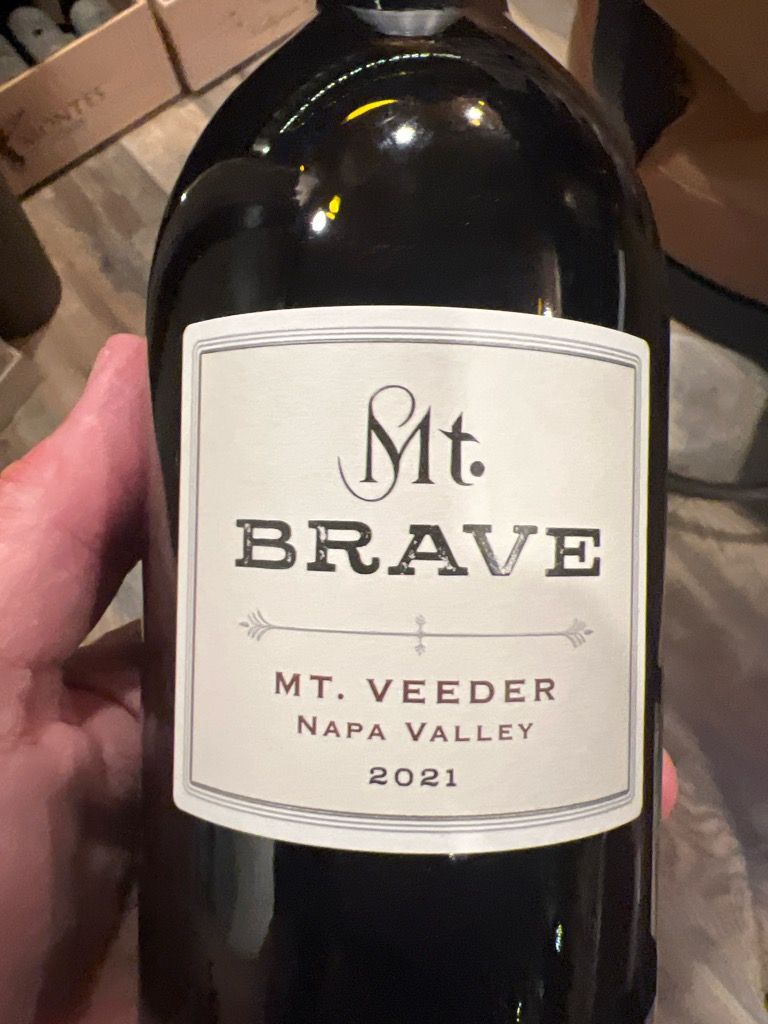 2021 Mt. Brave Cabernet Sauvignon, USA, California, Napa Valley, Mt ...