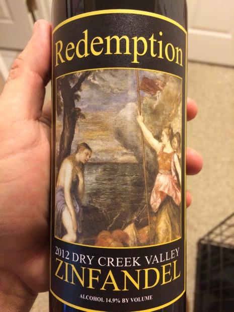 2012 Alexander Valley Vineyards Zinfandel Redemption, USA, California ...