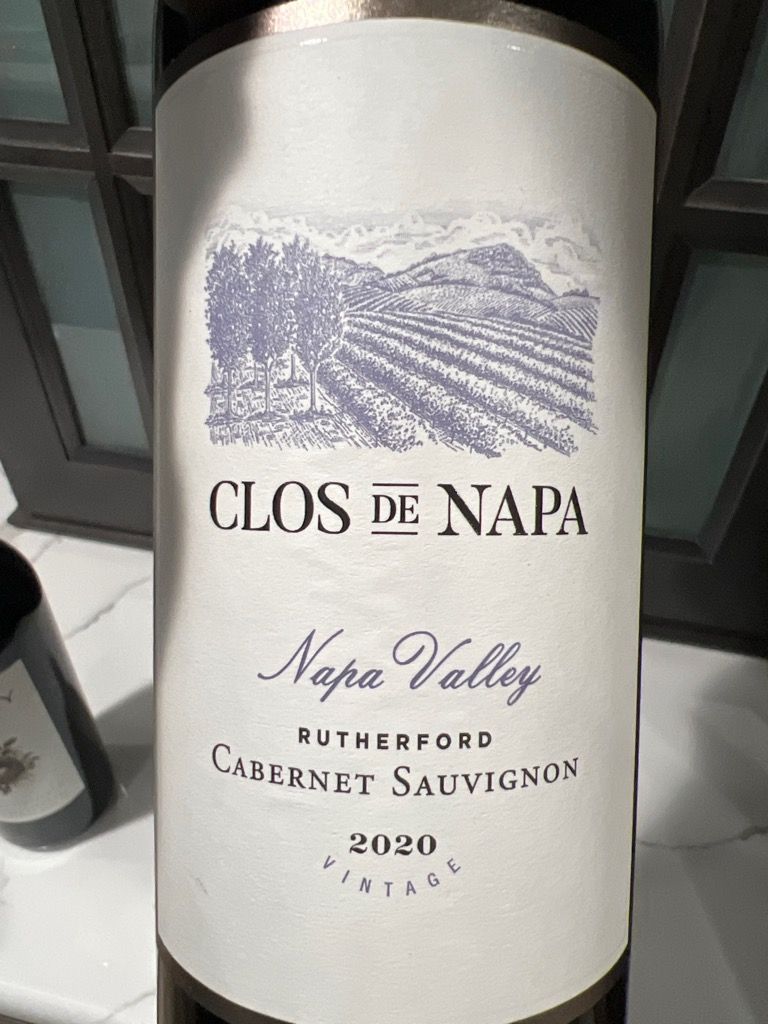 2023 Clos de Napa Cellars Cabernet Sauvignon Rutherford, USA ...