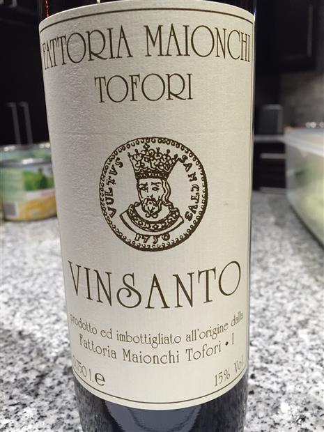 NV Fattoria Maionchi Tofori Vinsanto Toscana IGT, Italy, Tuscany ...