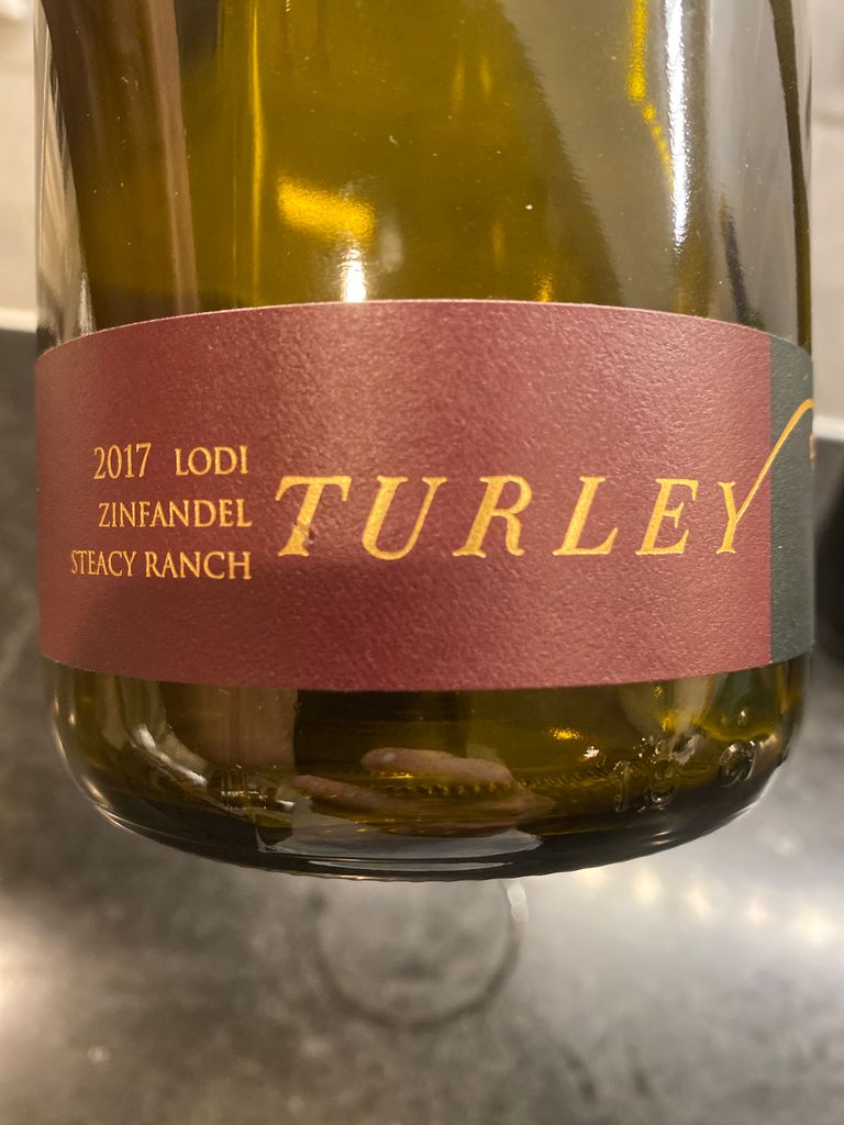 2017 Turley Zinfandel Steacy Ranch, USA, California, Central Valley ...
