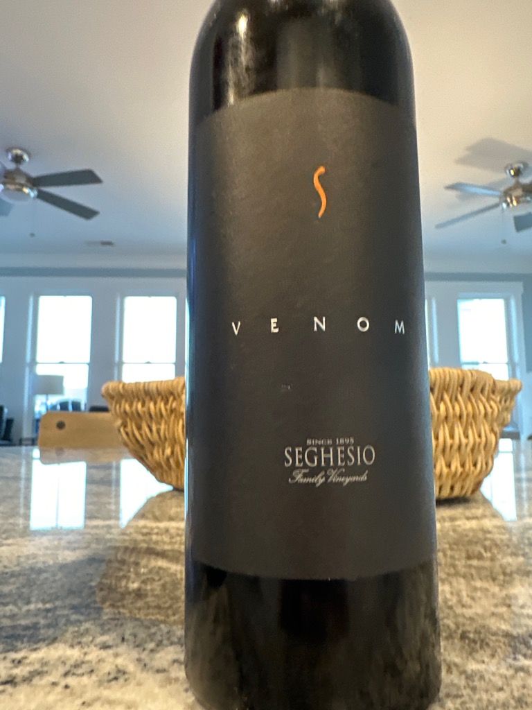 2011 Seghesio Family Vineyards Sangiovese Venom Rattlesnake Hill, USA ...