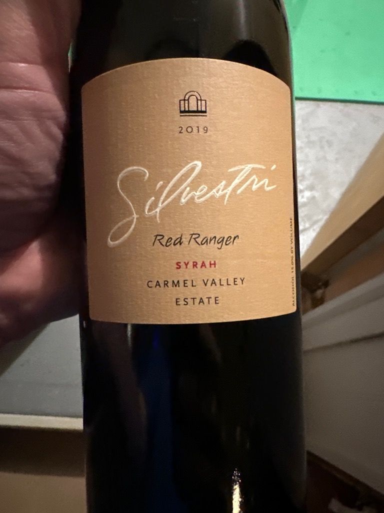 2019 Silvestri Vineyards Syrah Red Ranger, USA, California, Central ...