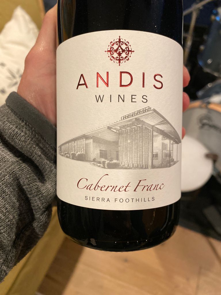 2019 Andis Wines Cabernet Franc, USA, California, Sierra Foothills ...