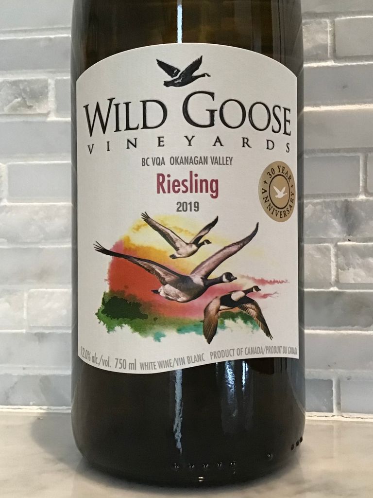 2021 Wild Goose Vineyards Riesling, Canada, British Columbia, Okanagan ...