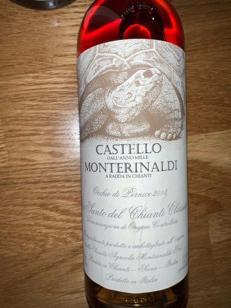 2013 Castello di Monterinaldi Vin Santo del Chianti Classico, Italy ...