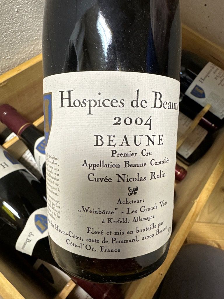 2004 Hospices de Beaune Beaune 1er Cru Cuvée Nicolas Rolin, France ...