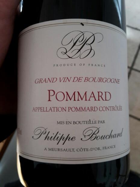 2013 Philippe Bouchard Pommard, France, Burgundy, Côte de Beaune ...
