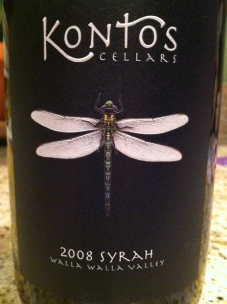 2008 Kontos Cellars Syrah Walla Walla Valley, USA, Washington, Columbia ...