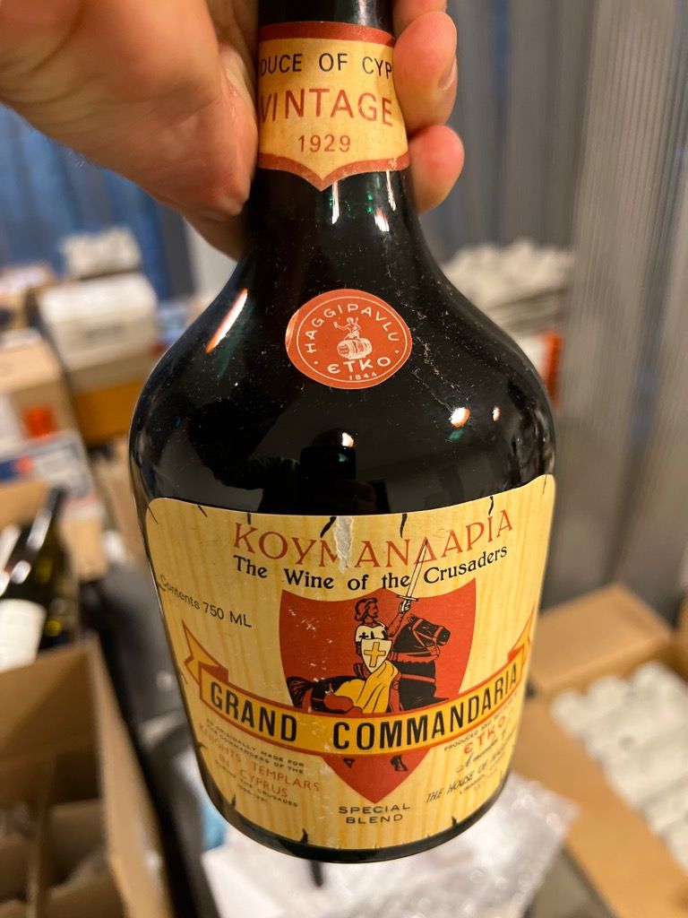 1929 ETKO Grand Commandaria, Cyprus, Commandaria - CellarTracker