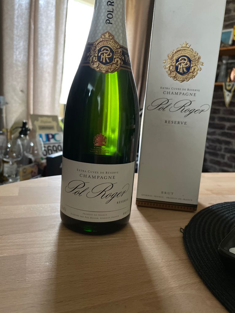 1959 Pol Roger Champagne Extra Cuvee de Reserve Brut, France, Champagne ...