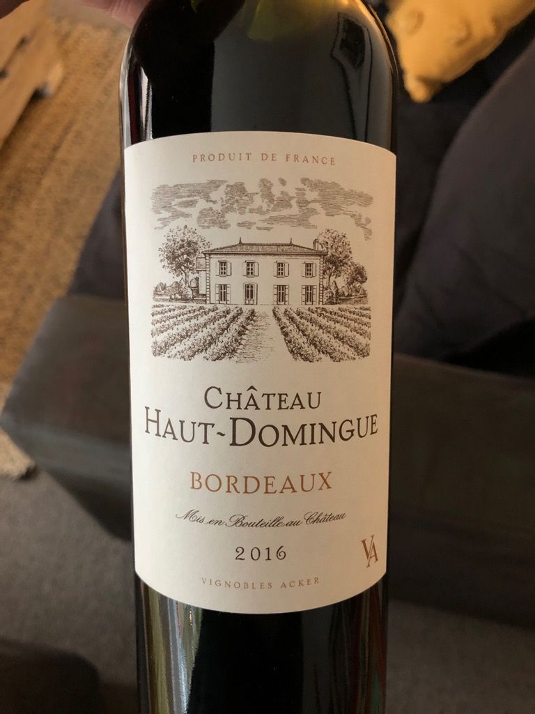 2015 Château Haut-Domingue, France, Bordeaux - CellarTracker