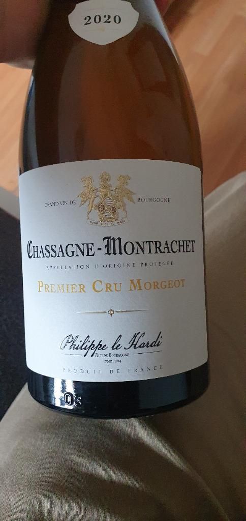 2016 Château Philippe-le-Hardi Chassagne-Montrachet 1er Cru Morgeot ...