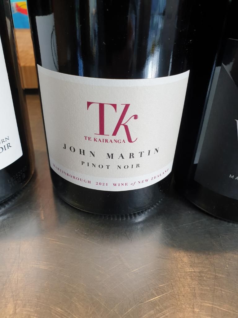 2024 Te Kairanga Pinot Noir John Martin Reserve, New Zealand, North ...