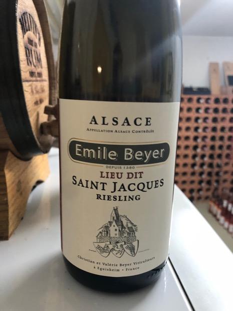 2020 Emile Beyer Riesling Lieu Dit Saint Jacques, France, Alsace ...