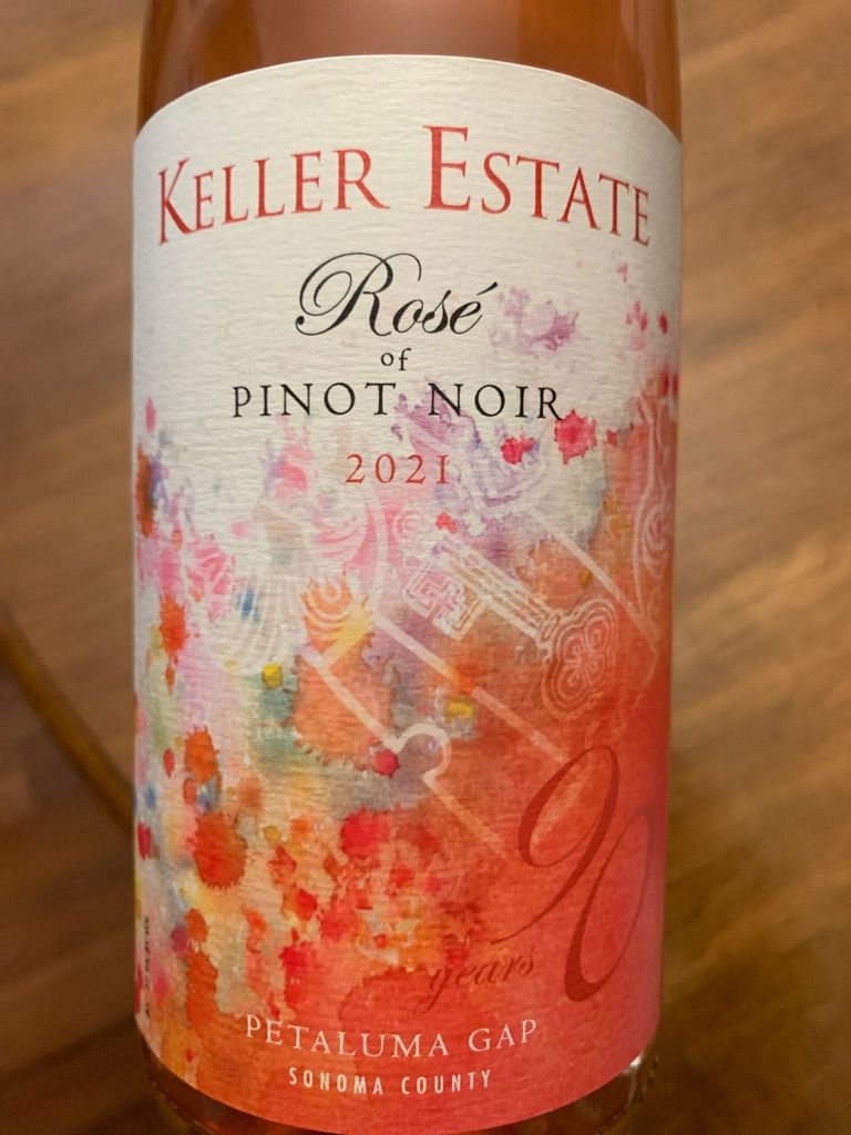 2022 Keller Estate Pinot Noir Rosé, USA, California, Sonoma County ...