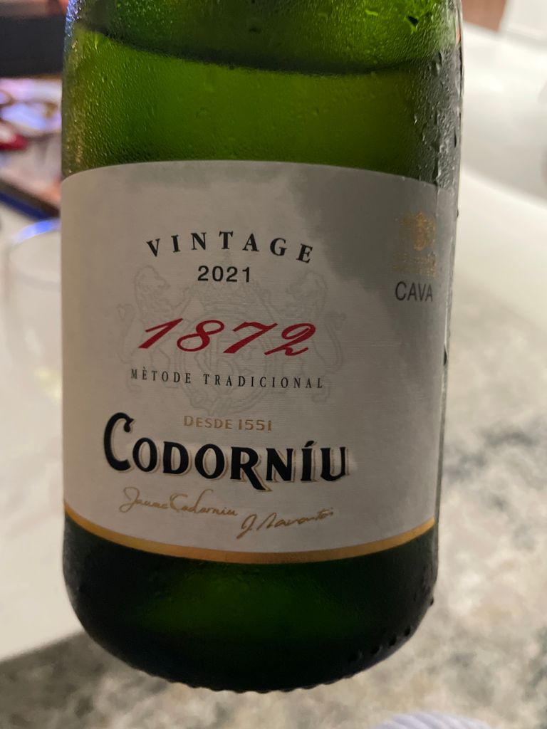 2022 Codorníu Cava Codorníu Cuvée 1872 Brut, Spain, Cava - CellarTracker