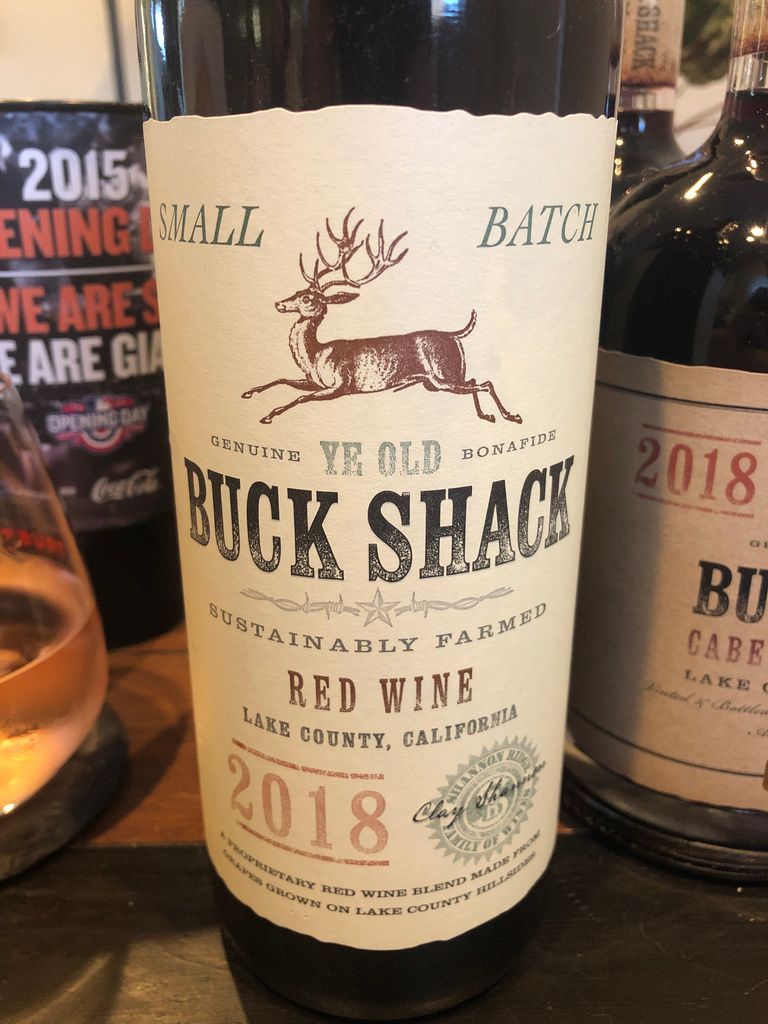 2018 Shannon Ridge Vineyard Buck Shack, USA, California, North Coast ...