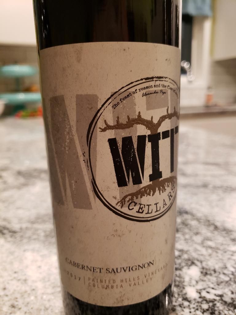 2017 Wit Cellars Cabernet Sauvignon Painted Hills Vineyard, USA ...