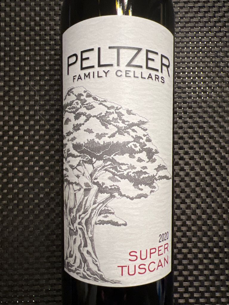 2021 Peltzer Family Cellars Super Tuscan, USA, California, South Coast ...